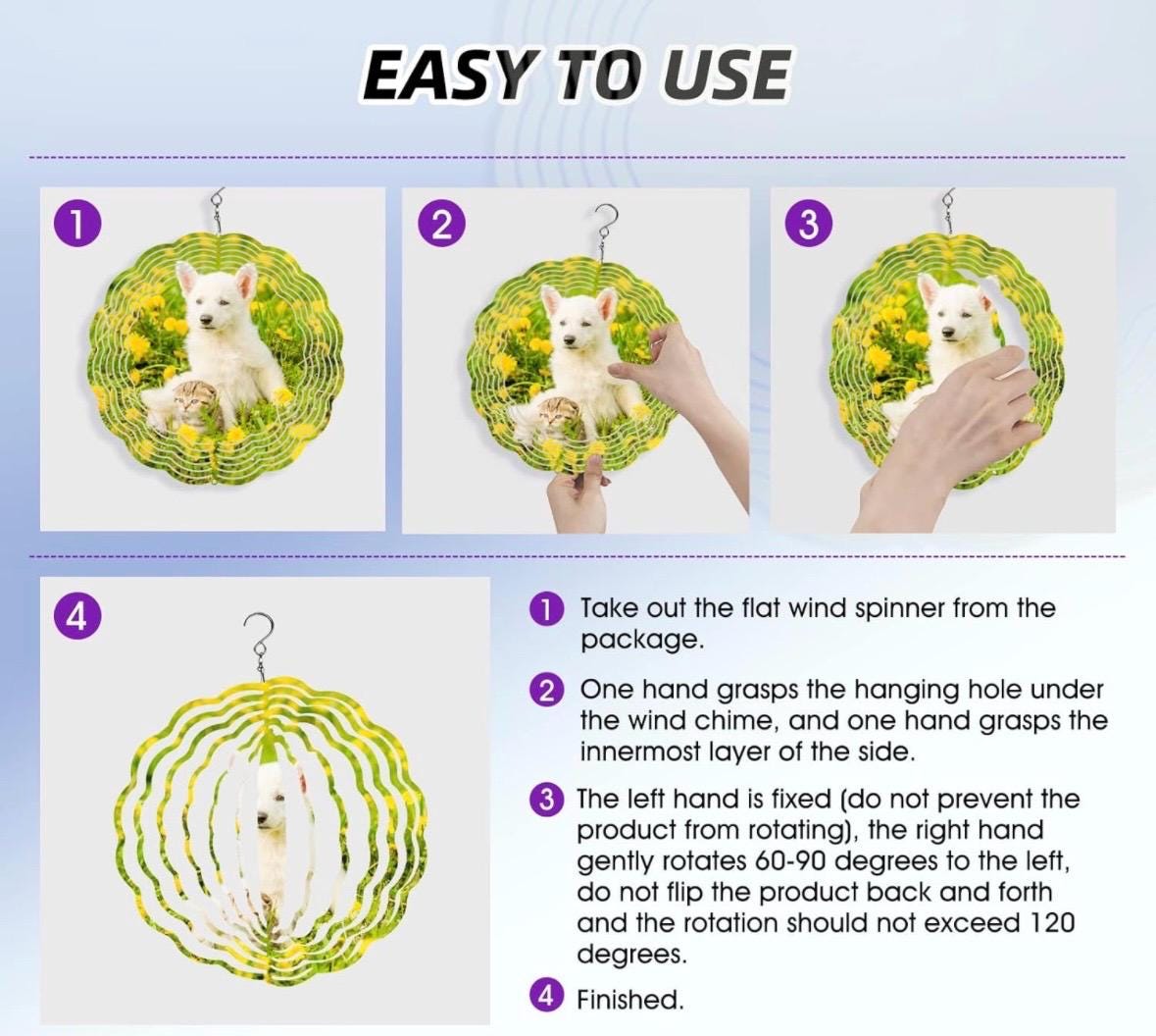 Stained Glass Dragonfly Inspired Wind Spinner 8in - Etsy