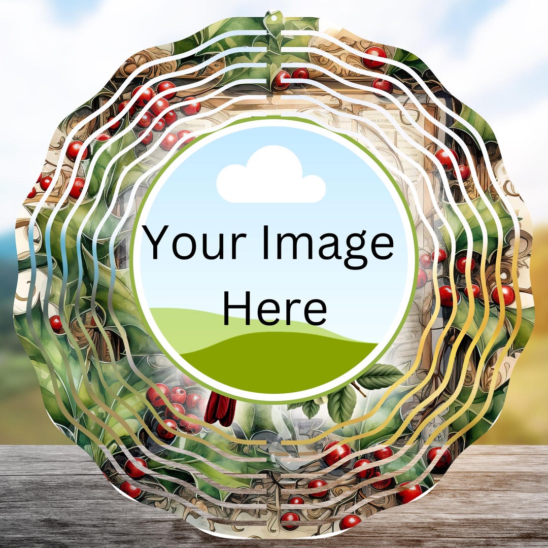 Personalized Memorial Wind Spinner With Cardinal Poem - Photo Keepsake ...