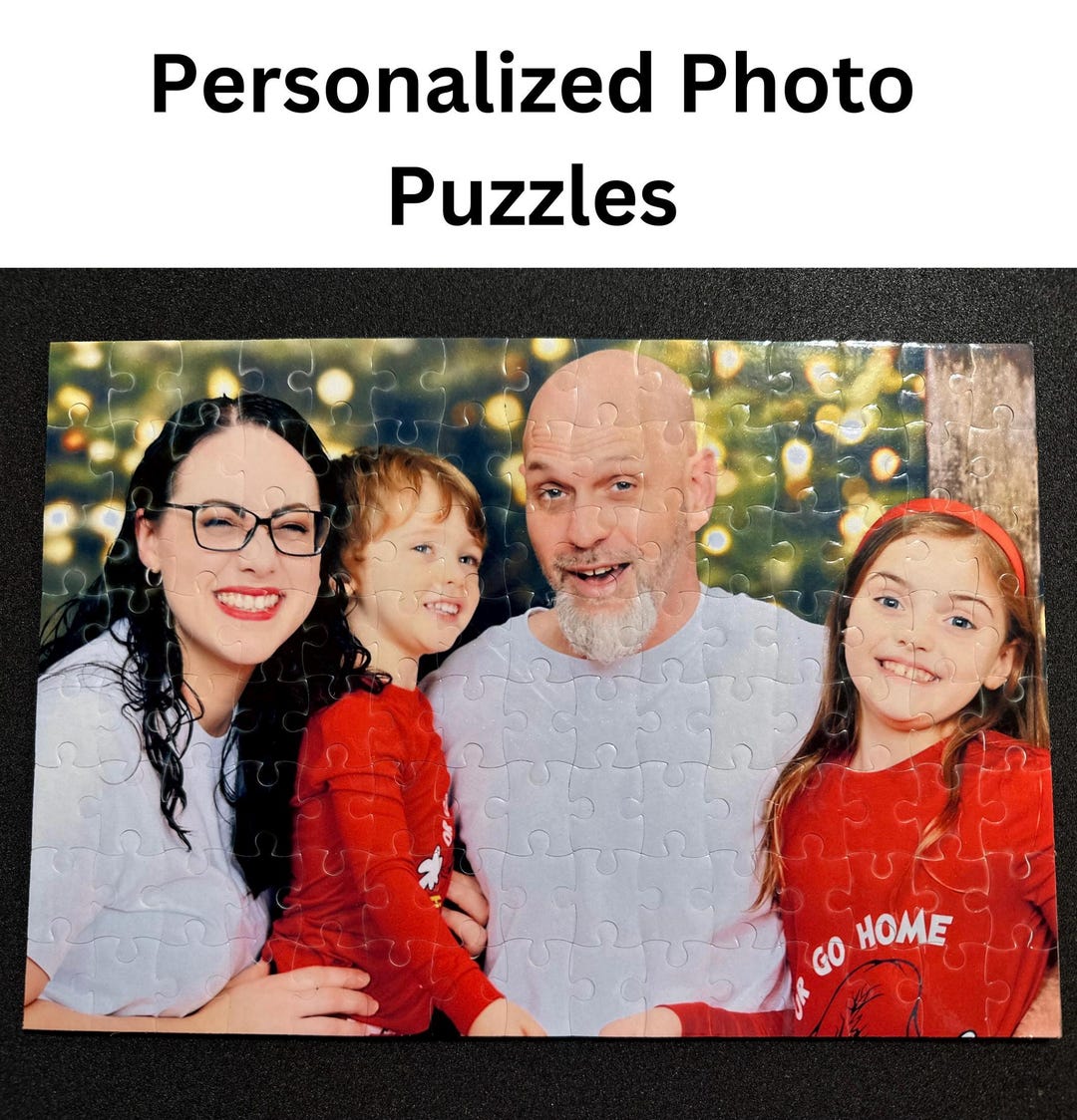 Personalized Picture Puzzles, Custom Jigsaw Puzzles, 120 Piece Photo Puzzles, Personalized Gifts ...