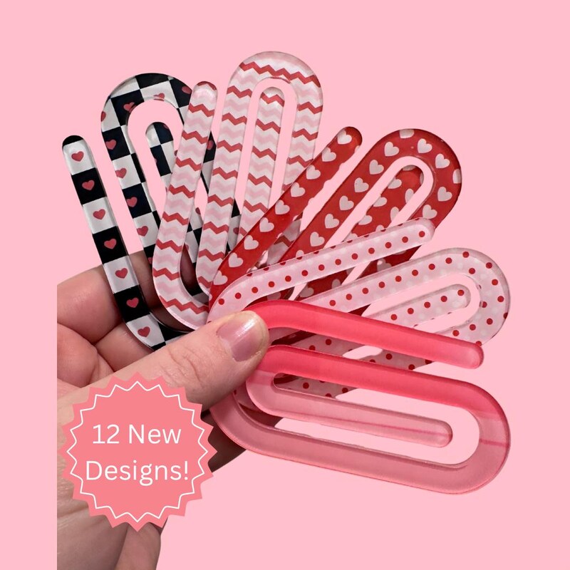 Paper Clip Bookmark - Etsy