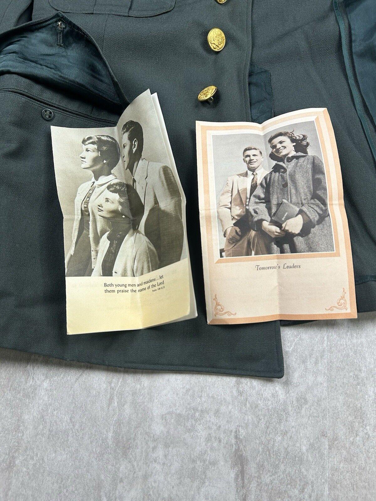 Vintage U.S. Army Dress Green Jacket Uniform Coat Patches Mens Size 39 ...