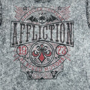 Affliction T Shirt Reversible Men’s Skull American Customs 1973 Size ...