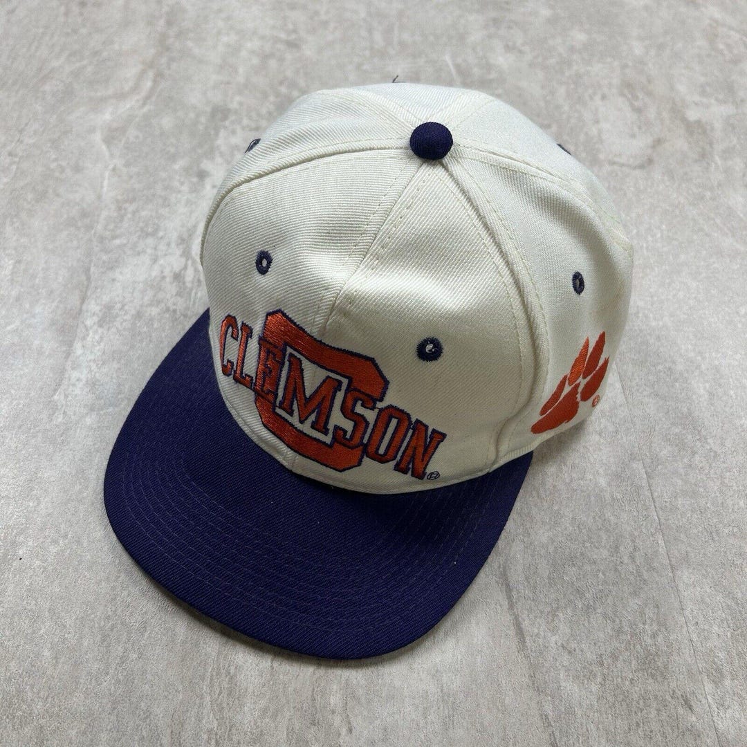 Vintage Clemson Tigers Snapback Hat Cardinal Cap Officially Licensed - Etsy