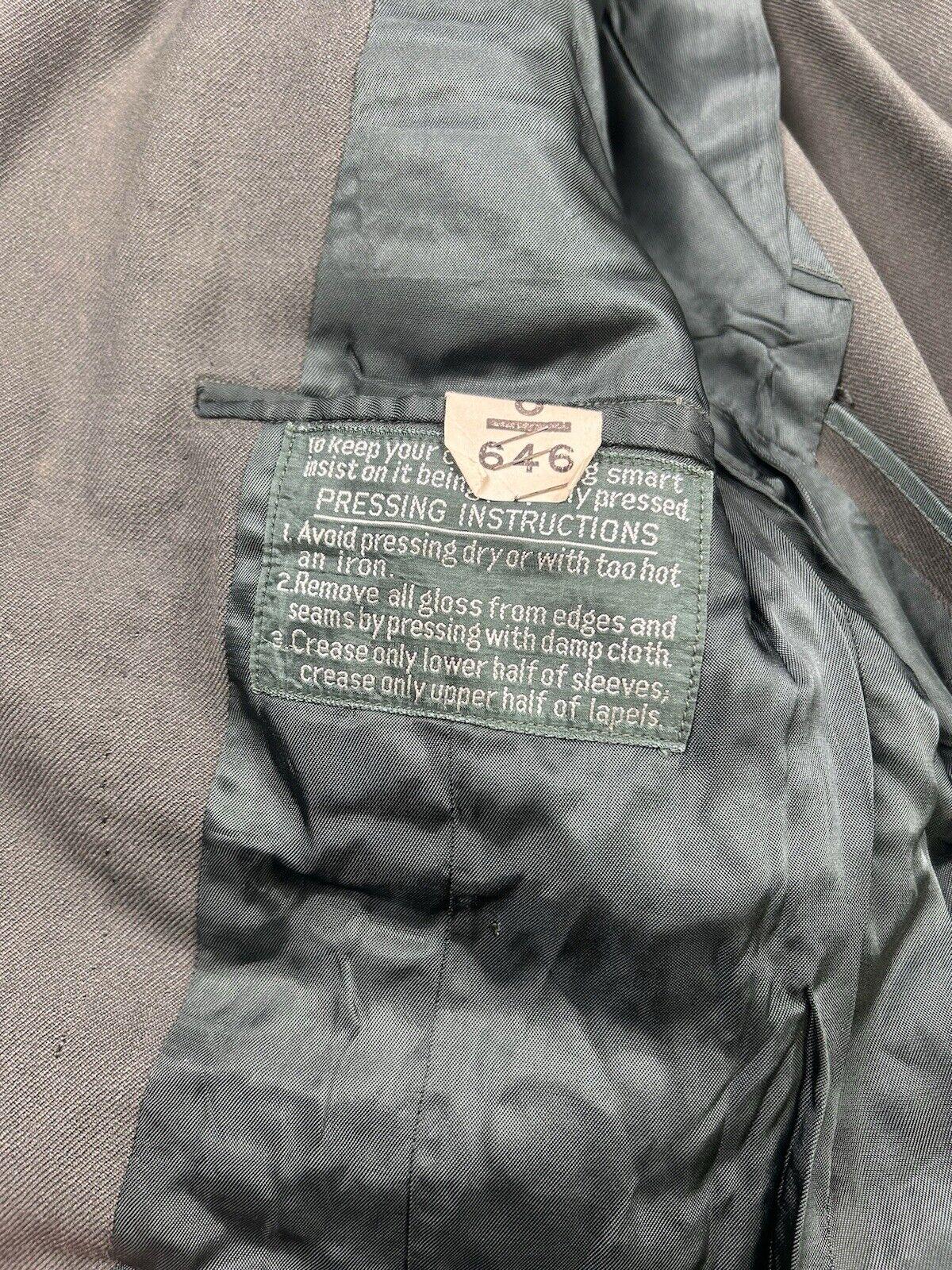 Vintage U.S. Army Dress Green Jacket Uniform Coat Patches Mens Size 39 ...