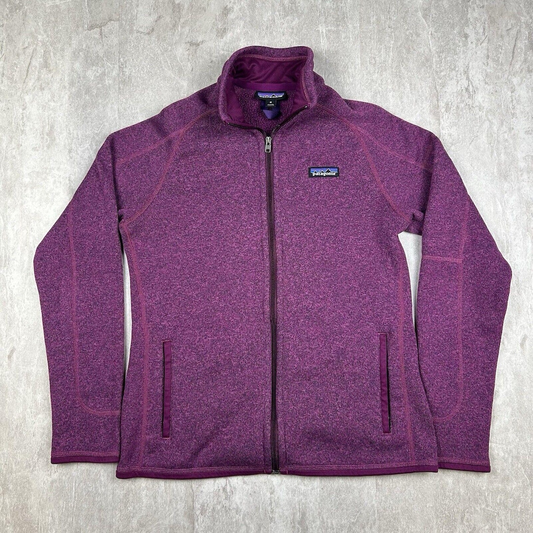 Patagonia Purple Full Zip Fleece Jacket 51884 Women’s Size M - Etsy