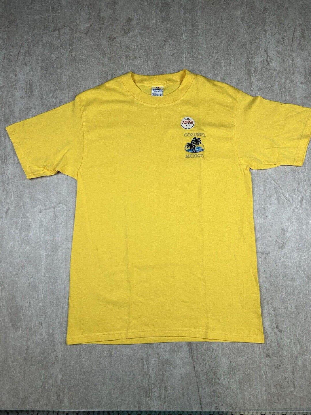 Yazbek Yellow Cozumel Mexico T-shirt 100% Cotton Men’s Size M - Etsy