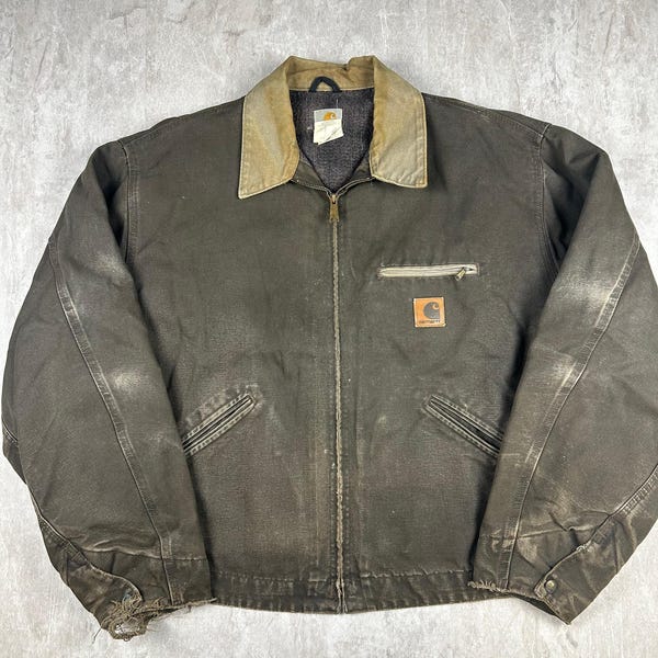 Carhartt Detroit Jacket J97 - Etsy