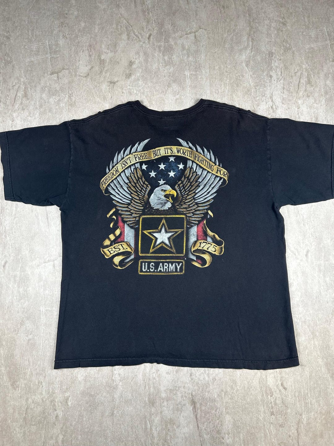 US Army Freedom Isn't Free but It's Worth Fighting for T-shirt Men's ...