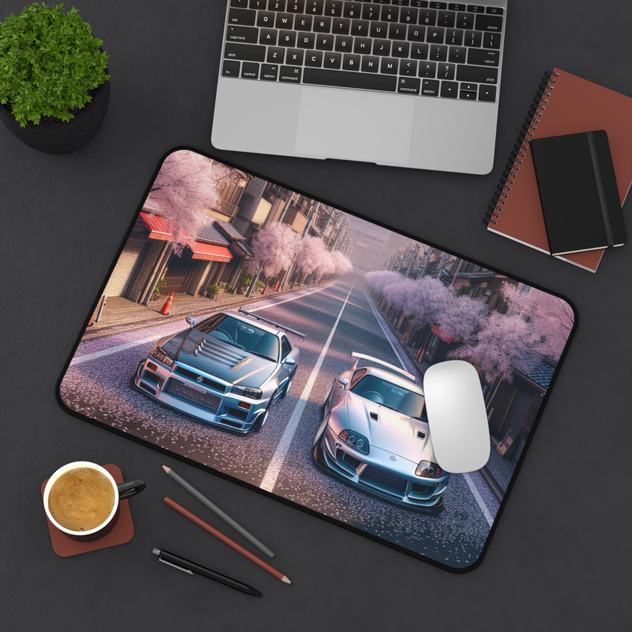 GTR Art, Supra Art, Gaming Desk Mat, Car Art, Automotive Art, Classic ...