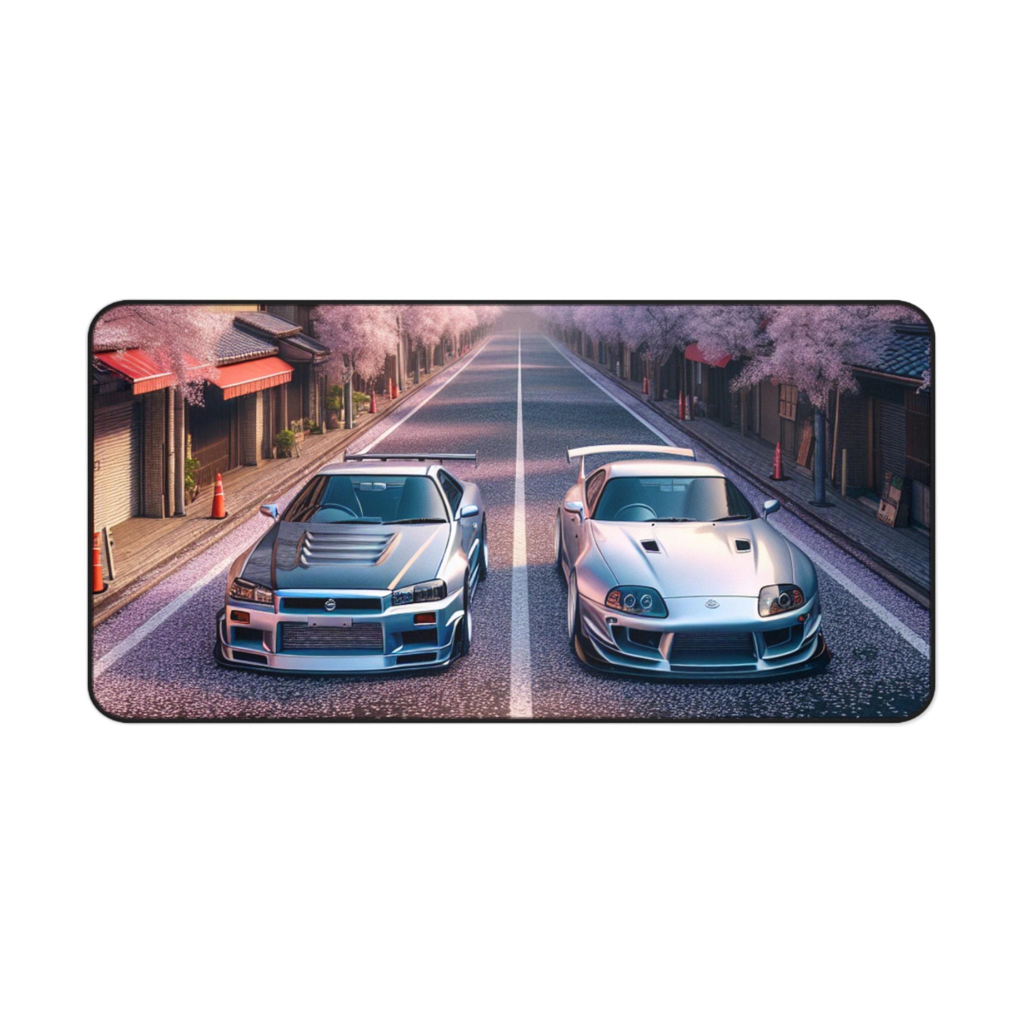 GTR Art, Supra Art, Gaming Desk Mat, Car Art, Automotive Art, Classic ...