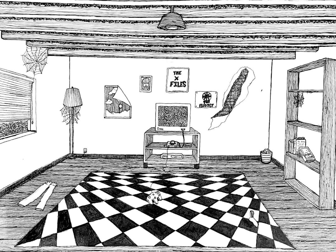 Nostalgia - Original Drawing - Etsy