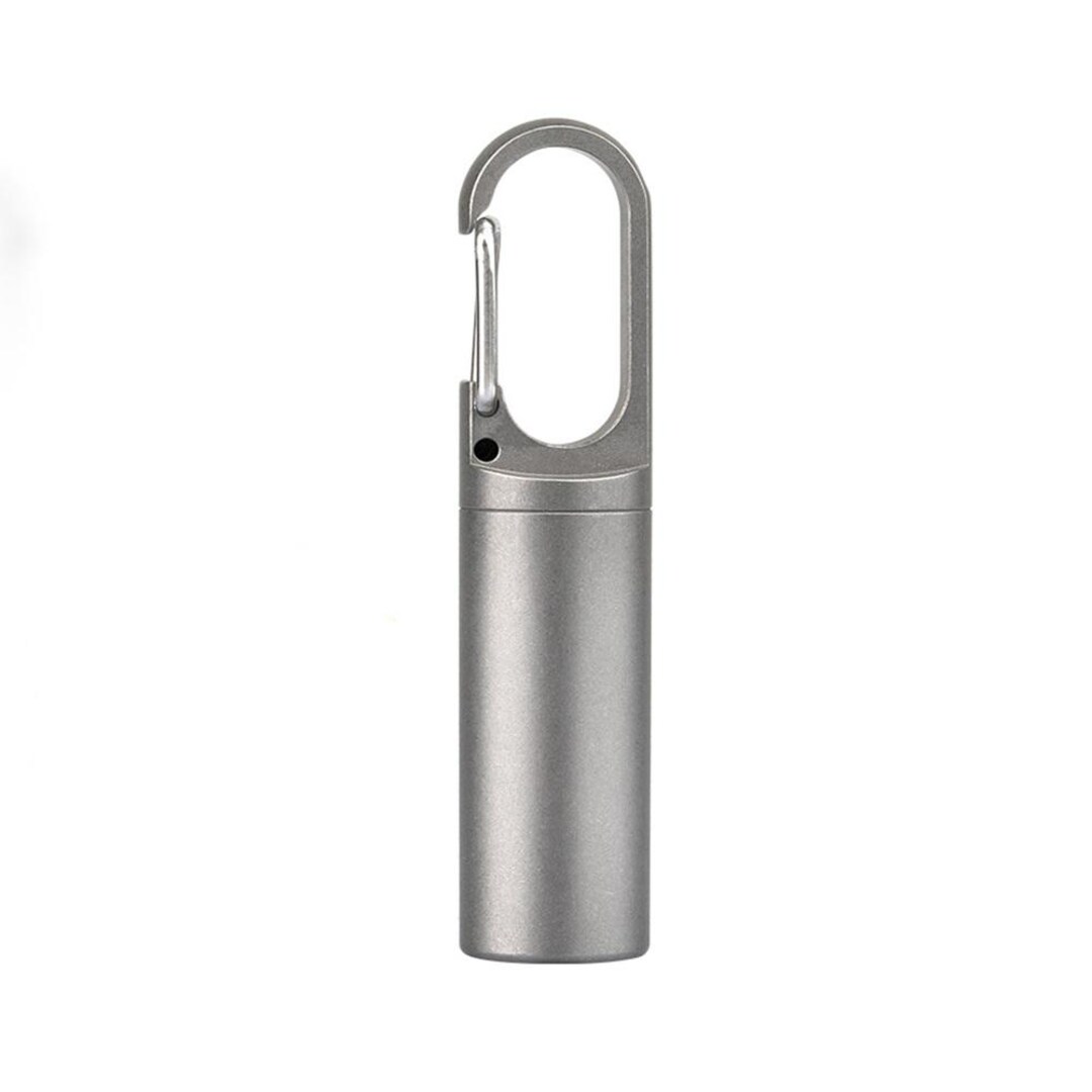 Small Titanium Waterproof Bottle – EDC Keychain Capsule - Etsy