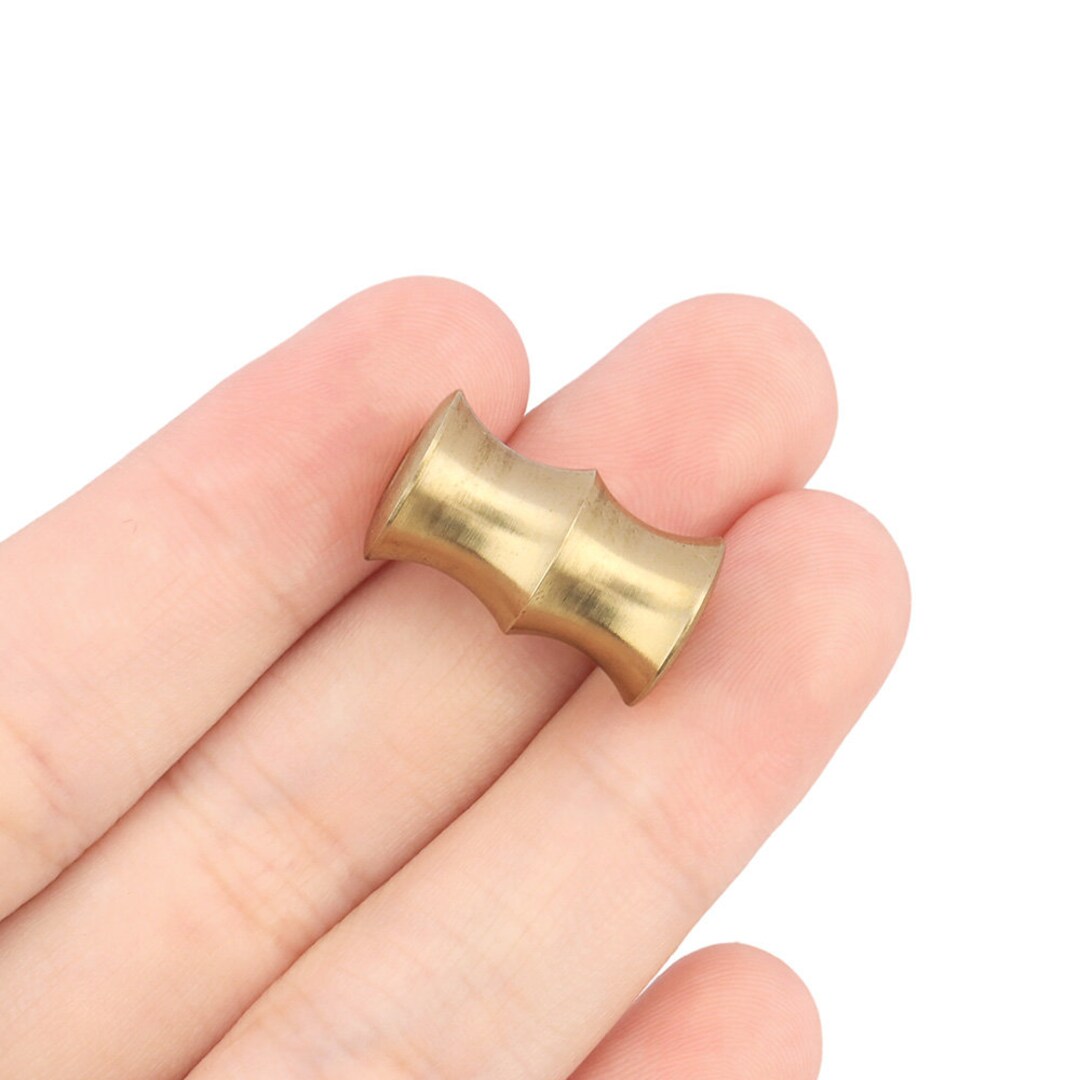 Brass Bead Bamboo Shape Flashlight DIY Keyring Paracord Pendant Rope ...