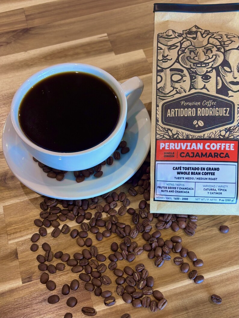 Peruvian Coffee, Single Origin Cajamarca, Ground/whole Bean Medium ...