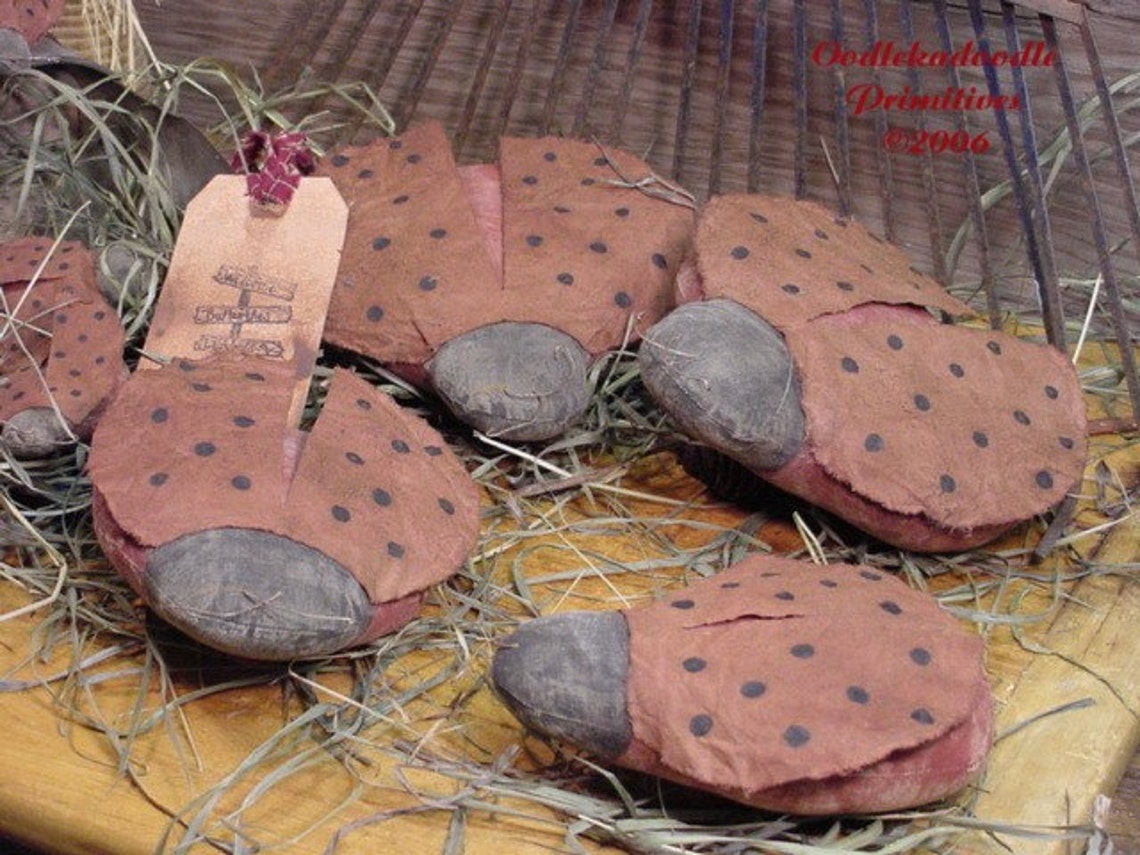 4 Sizes Old Fashion Lady Bugs Bowl Fillers Instant Digital Download E ...