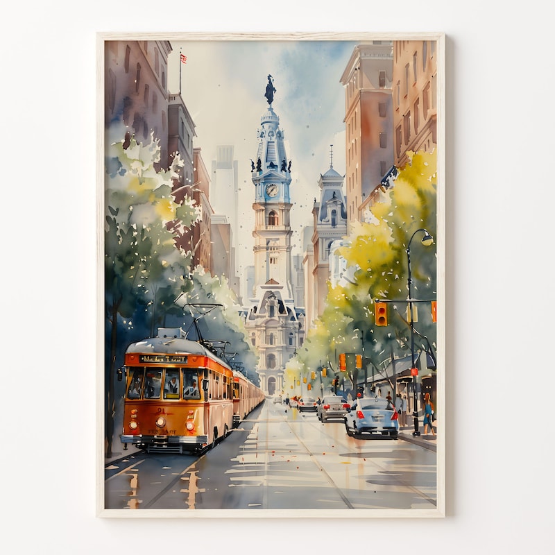 Philadelphia Wall Art - Etsy