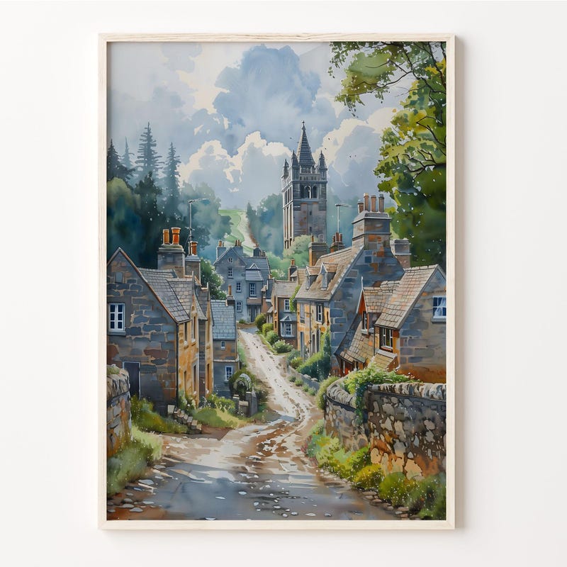 Scotland Painting - Etsy