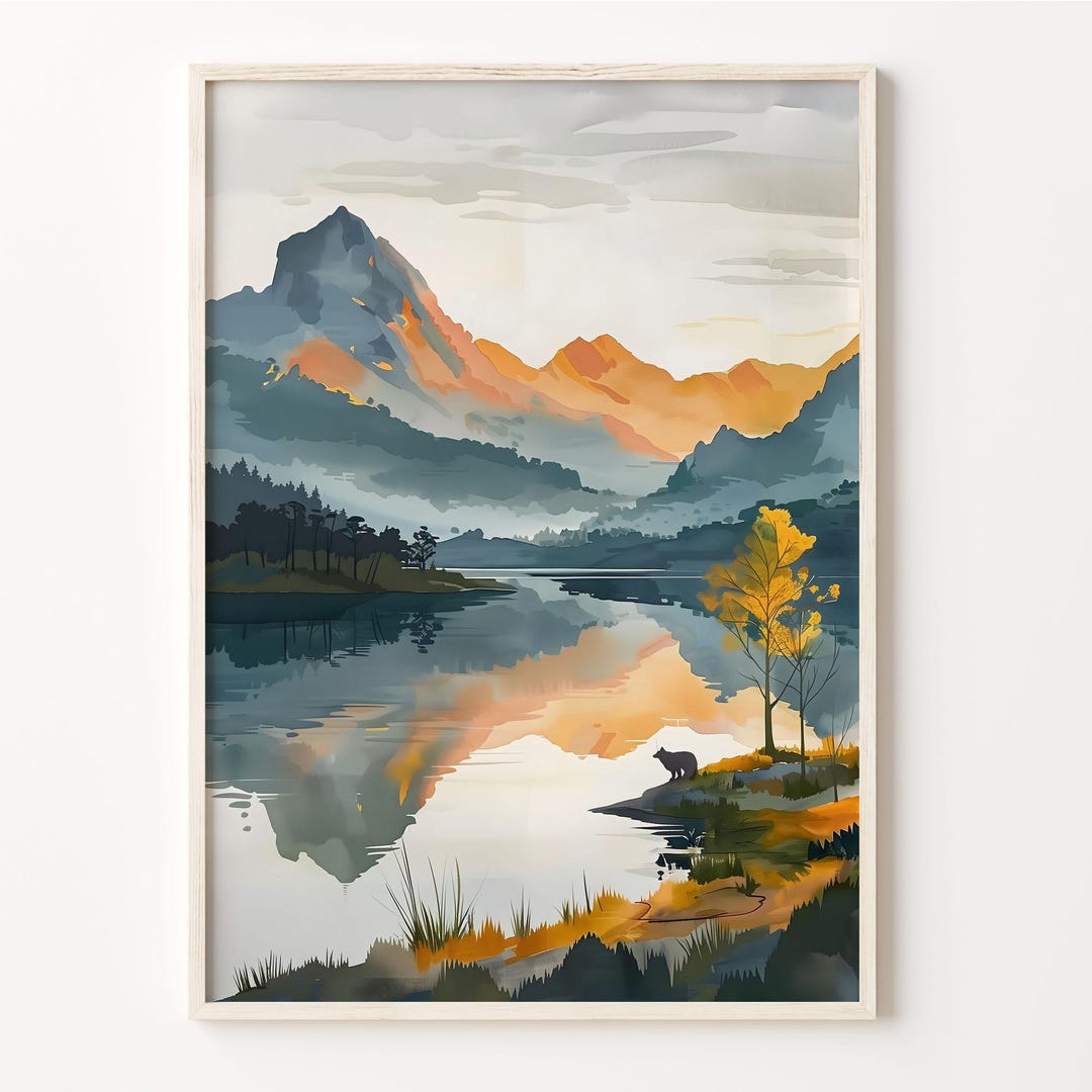Watercolor Painting, Tasmania Travel Print, Australia Poster, Custom ...