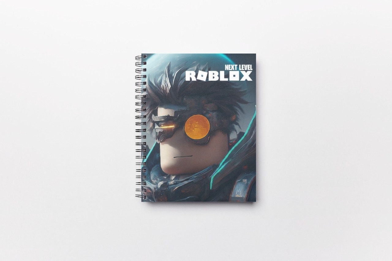 Printable Instant Download Roblox Spiral Notebook Templates Back to ...