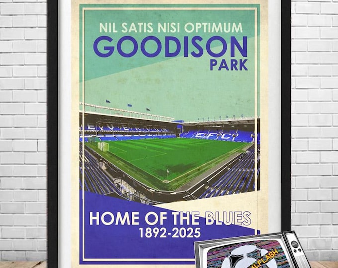 Goodison Park Welcome - Etsy UK