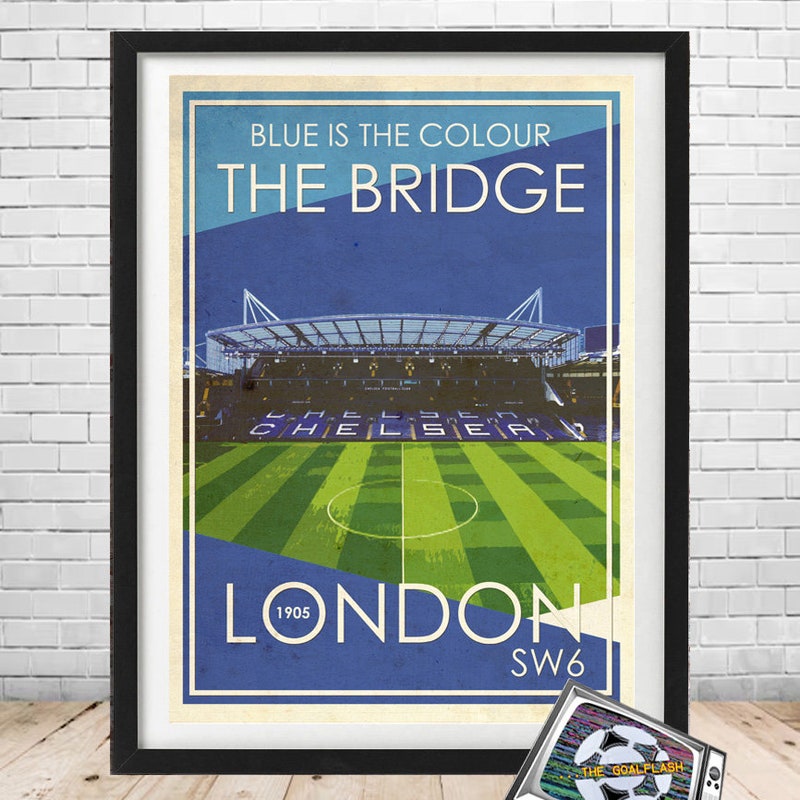 Chelsea Fc A4 Print - Etsy