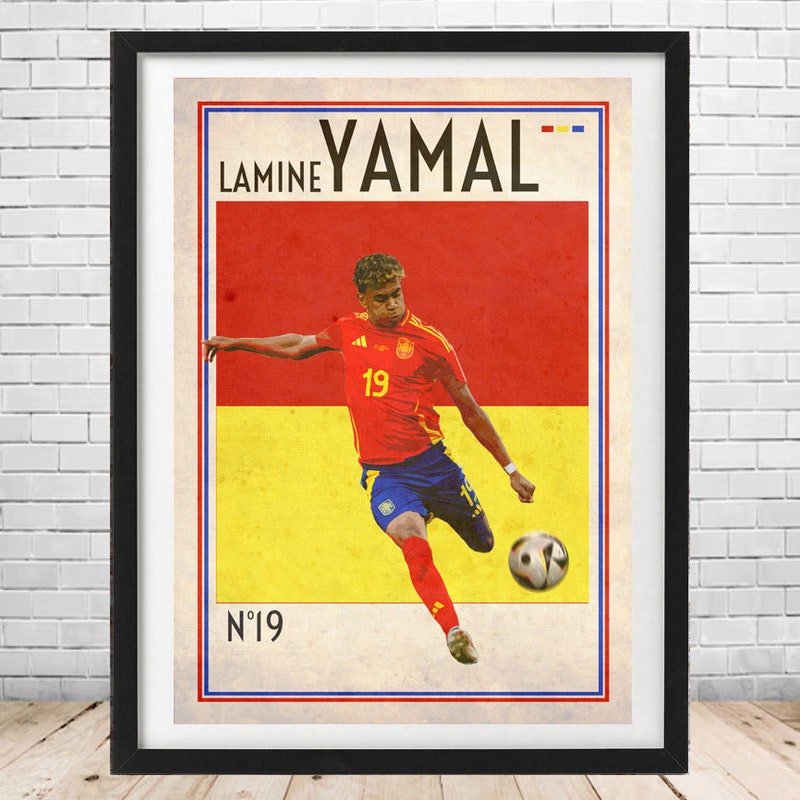 Lamine Yamal Poster - Etsy