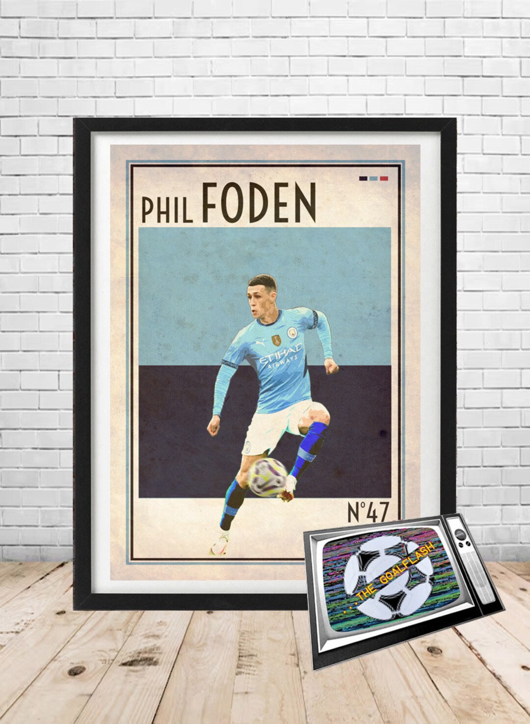 PHIL FODEN Retro Style Illustrated Print A3 and A4 UNFRAMED - Etsy