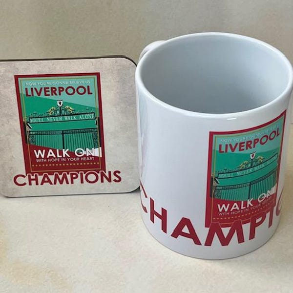Liverpool Mug Coaster - Etsy UK