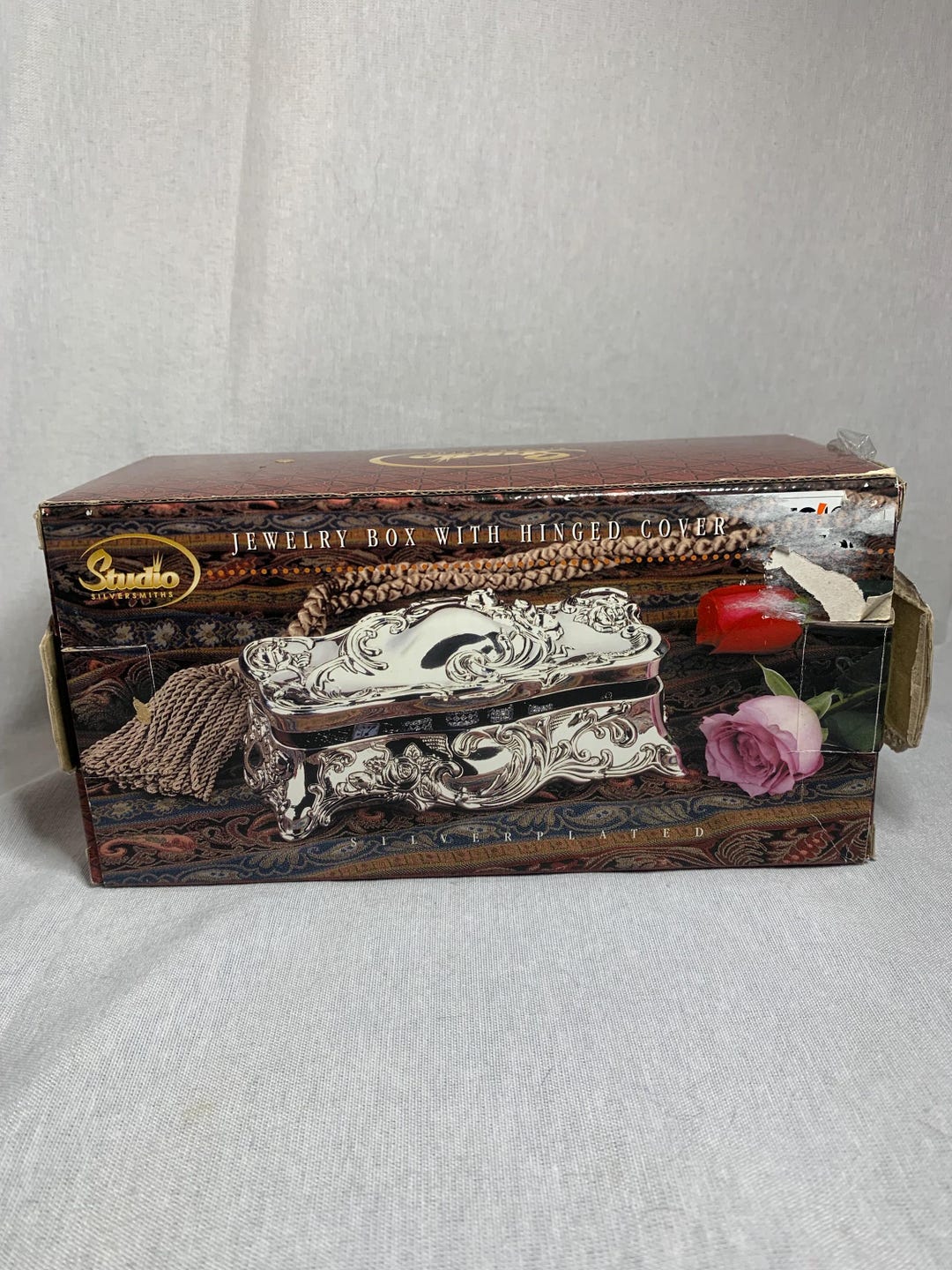 Vintage Studio Silversmiths Jewelry Box - Etsy