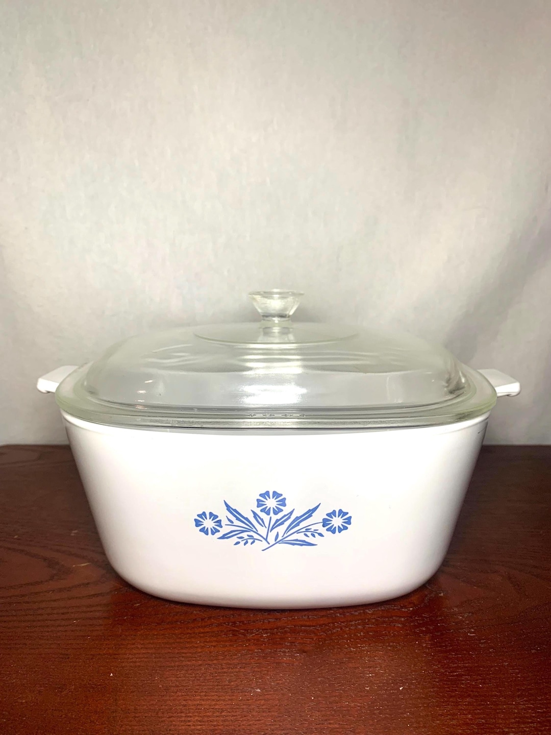 Extremely Rare Vintage Corningware Blue Cornflower Casserole Dish With ...