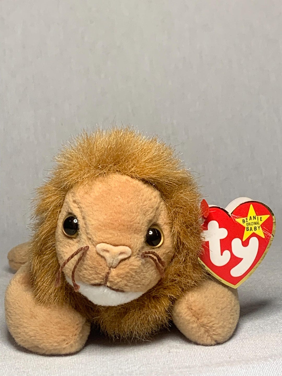 Vintage Retired TY Beanie Baby Roary With Tags - Etsy