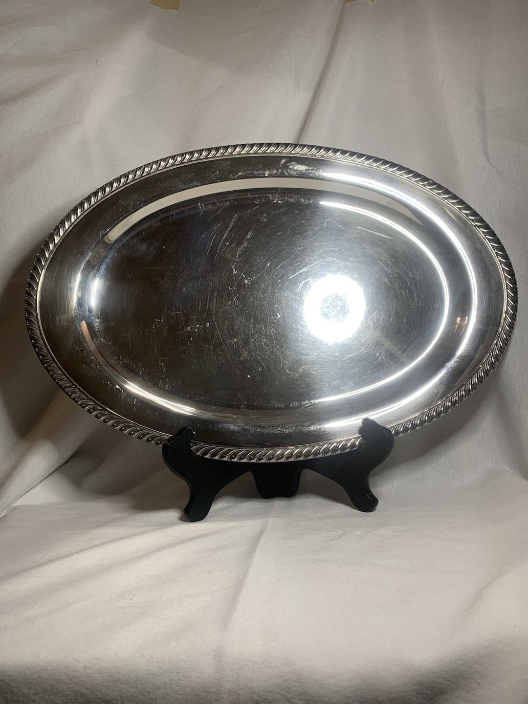 Vintage Oneida Silversmiths Silverplated LTD Fiesta Tray. - Etsy