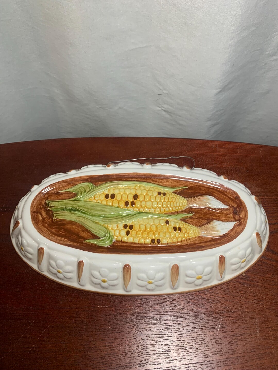 Vintage 1970’s Ceramic Corn Cobb Mold Wallhanger - Etsy