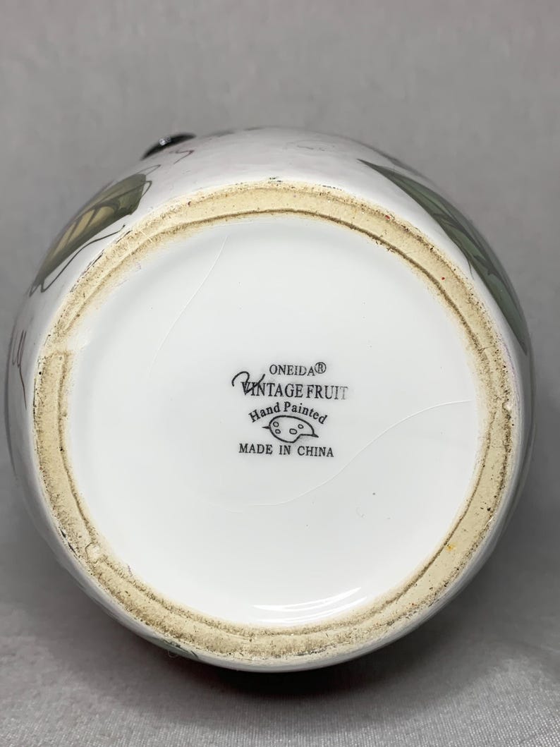 Vintage Oneida Fruit Themed Canister - Etsy