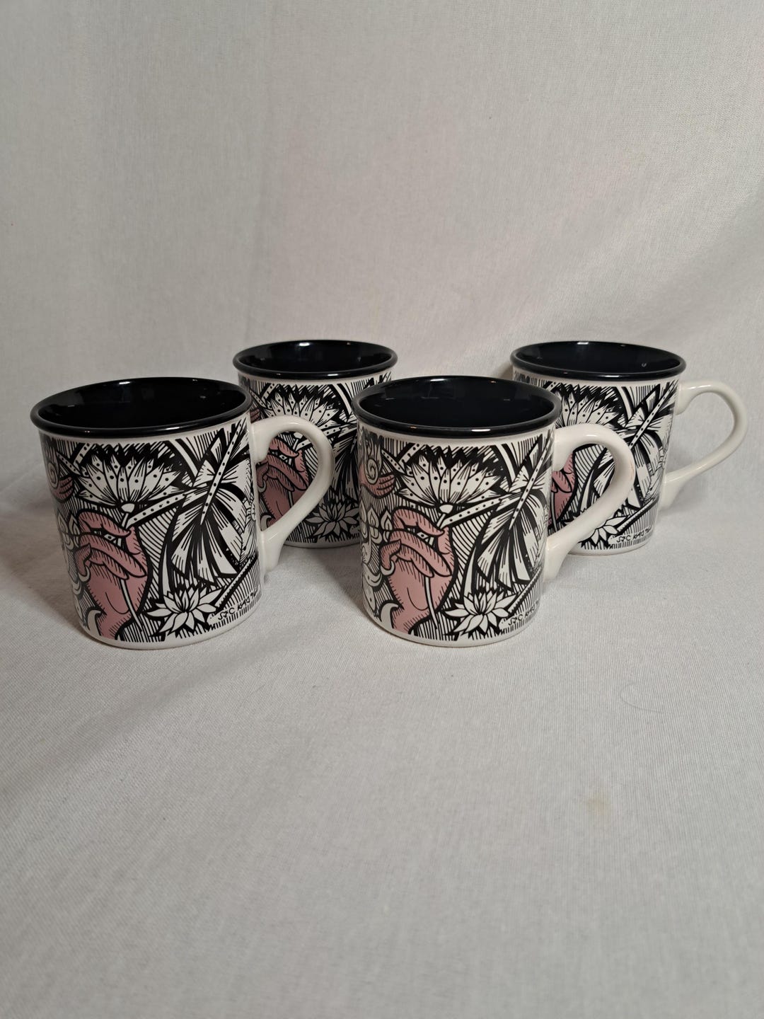 Sic Kay '96 Mugs Set of 4 - Etsy