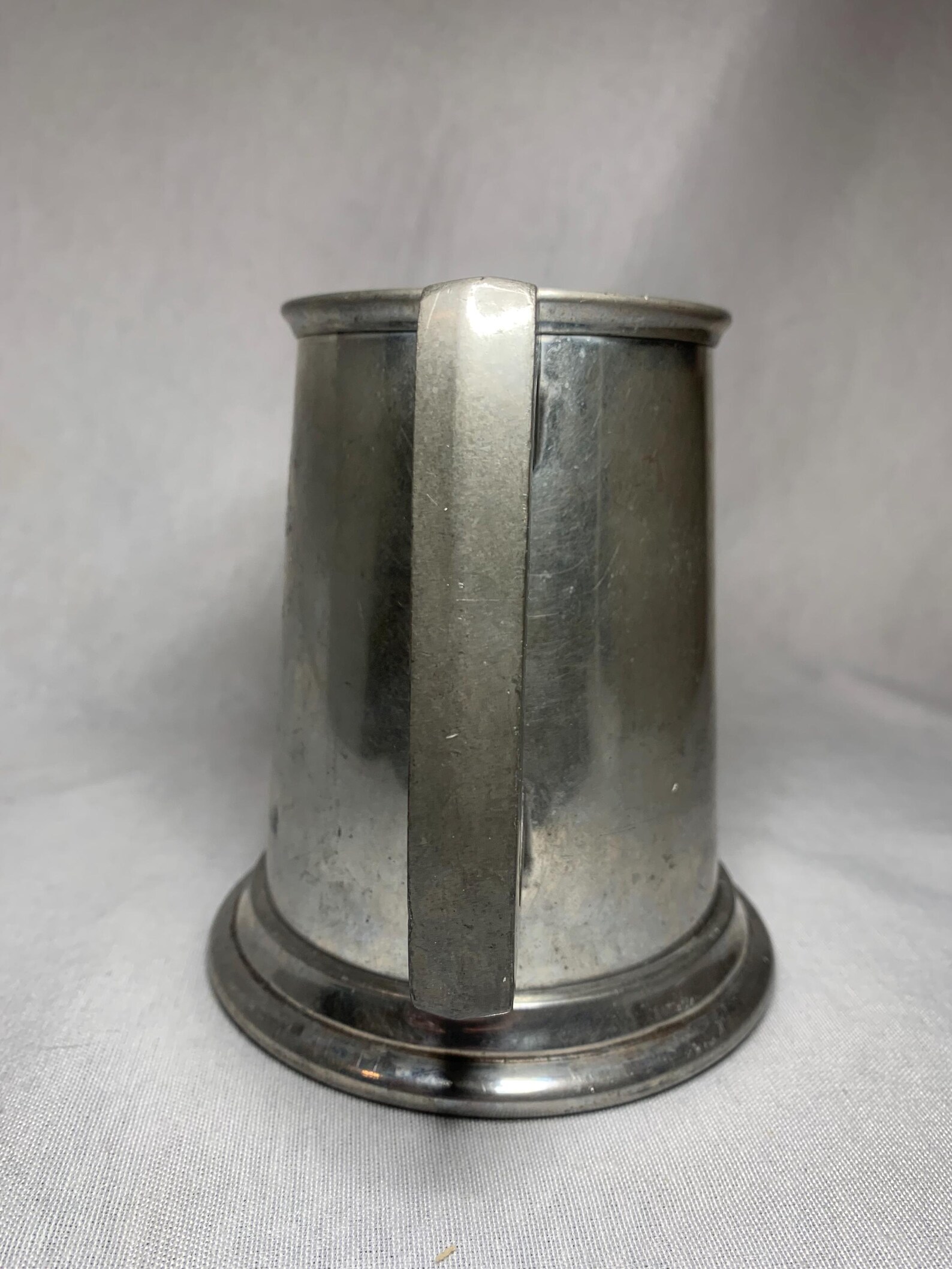 Vintage Viners Sheffield England Pewter Glass Bottom Tankard - Etsy
