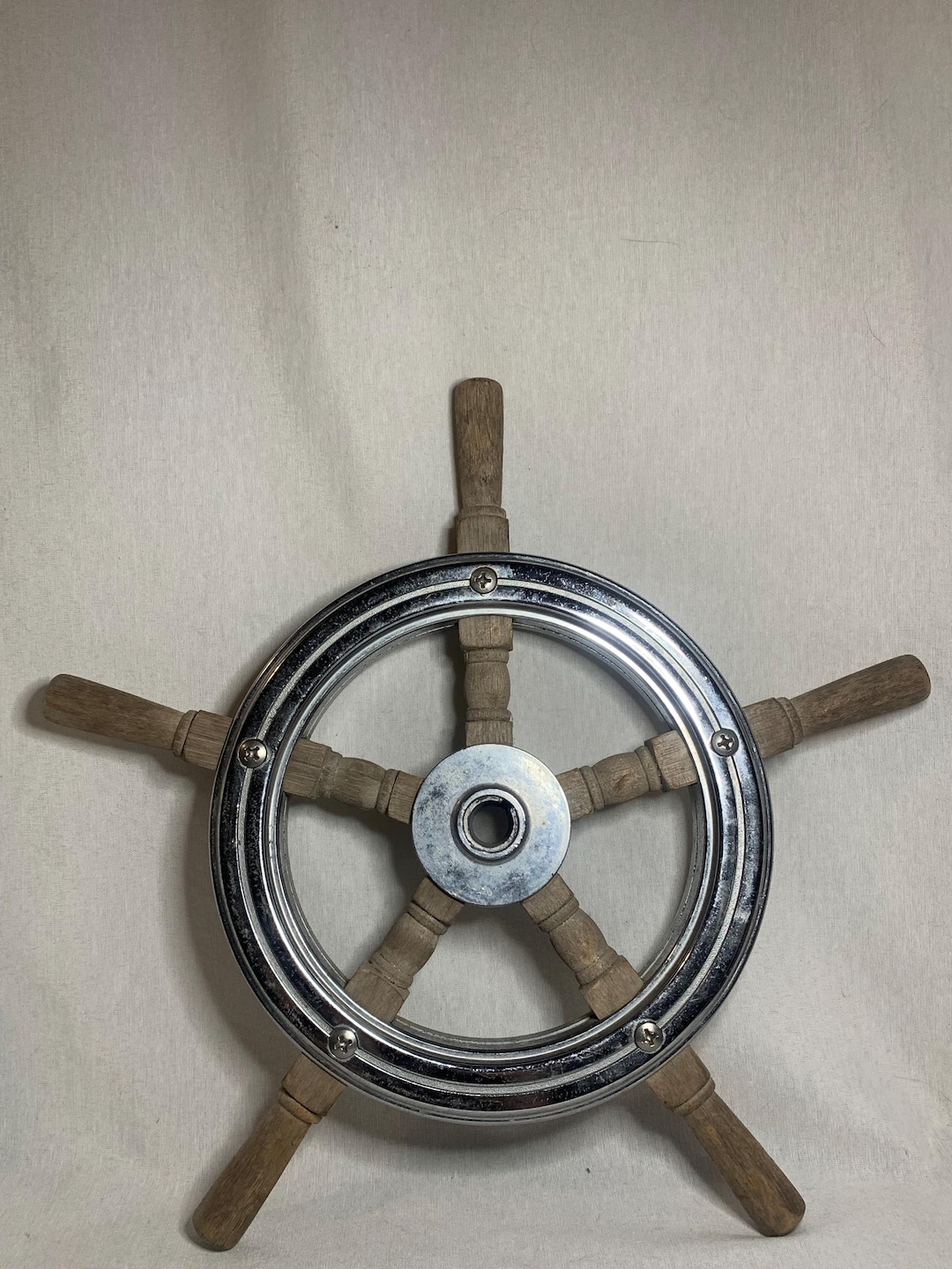 Vintage Boat Wheel - Etsy