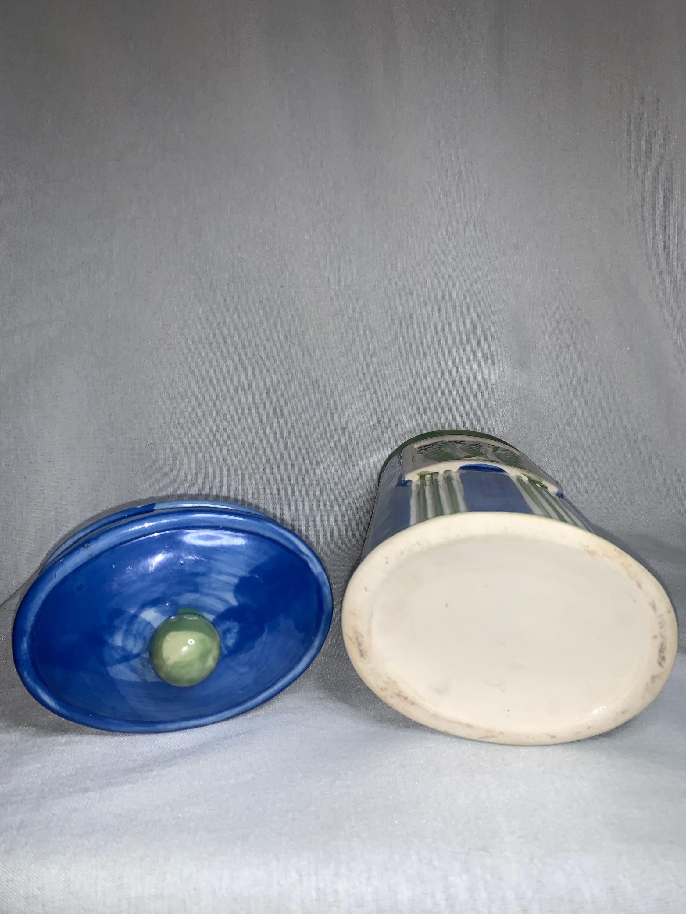 Vintage Handpainted Peas in A Pod Ceramic Pasta Container With Lid - Etsy