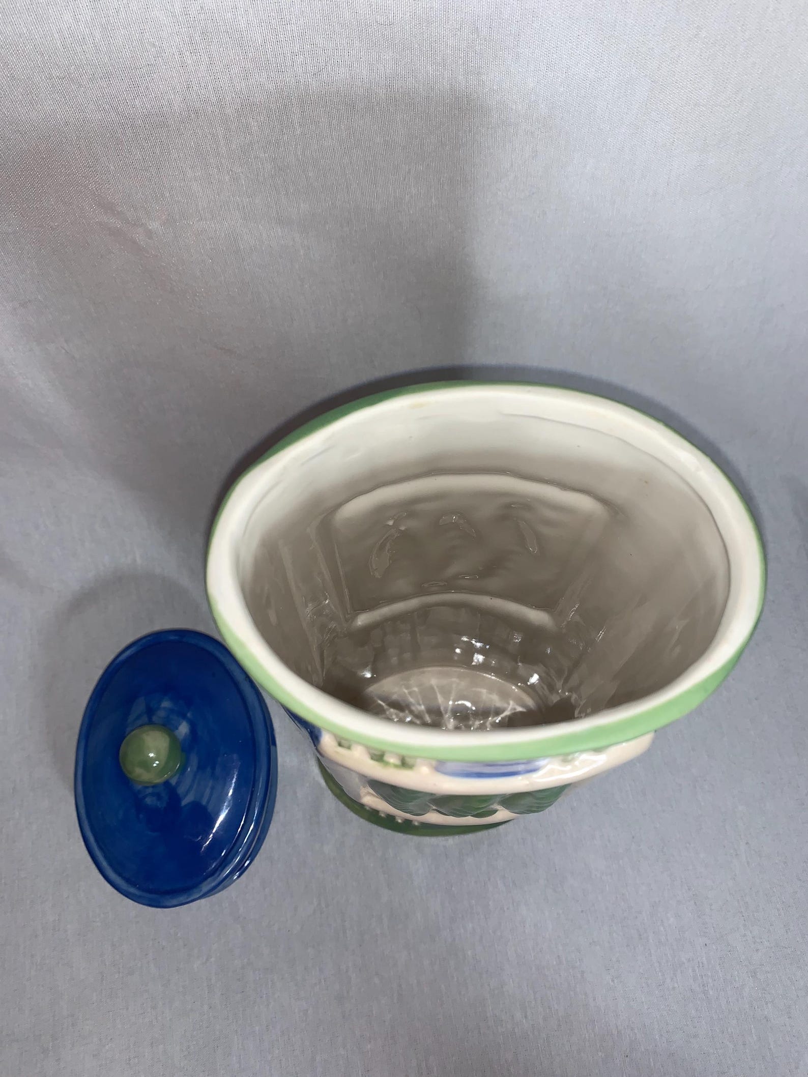 Vintage Handpainted Peas in A Pod Ceramic Pasta Container With Lid - Etsy
