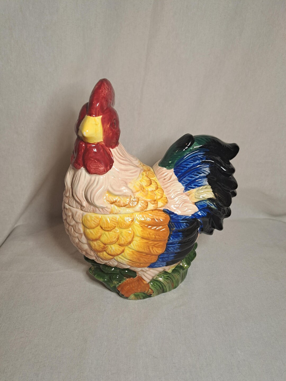Rooster Shaped/themed Cookie Jar - Etsy
