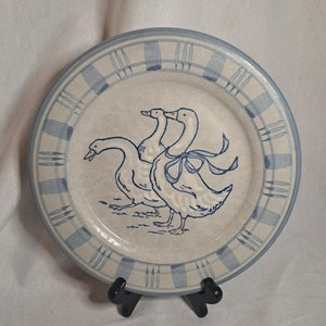 Vintage Gaggle of Silly Geese Plates - Etsy