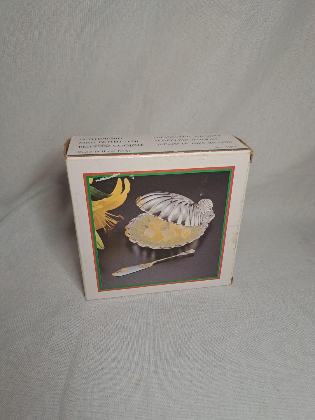 Shell Butter Dish W/ Spreading Knife - Etsy