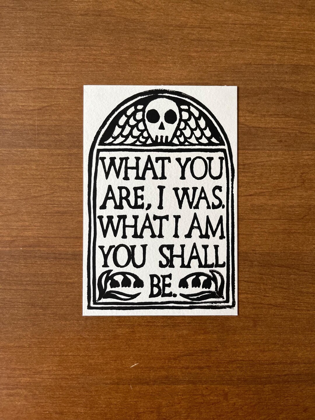 Victorian Gravestone Print - Etsy