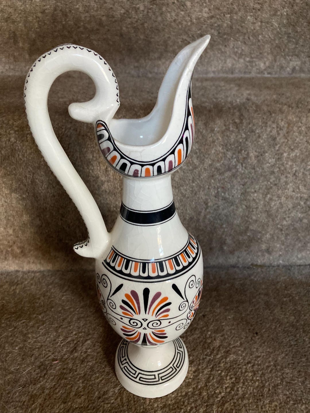 Beautiful Vintage Greek Vase by Papadopoulos. Based on a Copy of an ...