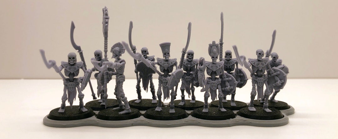 Skeleton Warriors With Spears and Swords Eternal Dynasties Crab ...