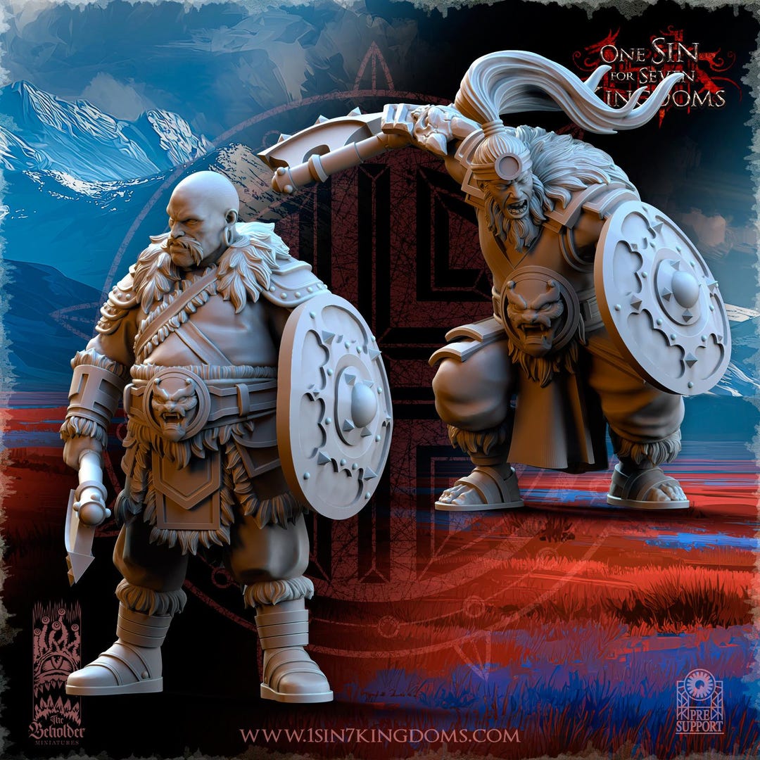 Mercenary Ogres – Cathay Hero Character Proxy – the Beholder Miniatures ...