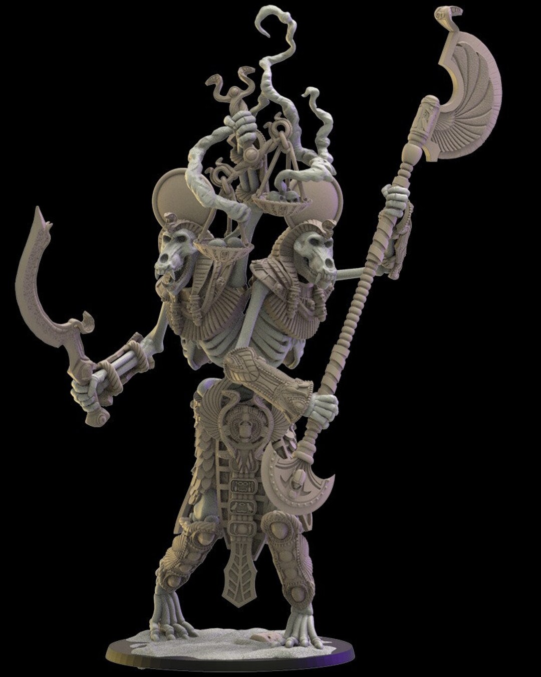 Siames Bone Colossus Eternal Dynasties Lost Kingdom Miniatures 9th Age ...