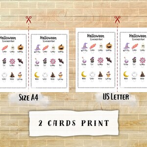 Halloween Scavenger Hunt for Kids, Halloween Party Game Printable ...