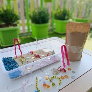 Treasure Island-themed Sensory Play Set – Montessori-inspired ...