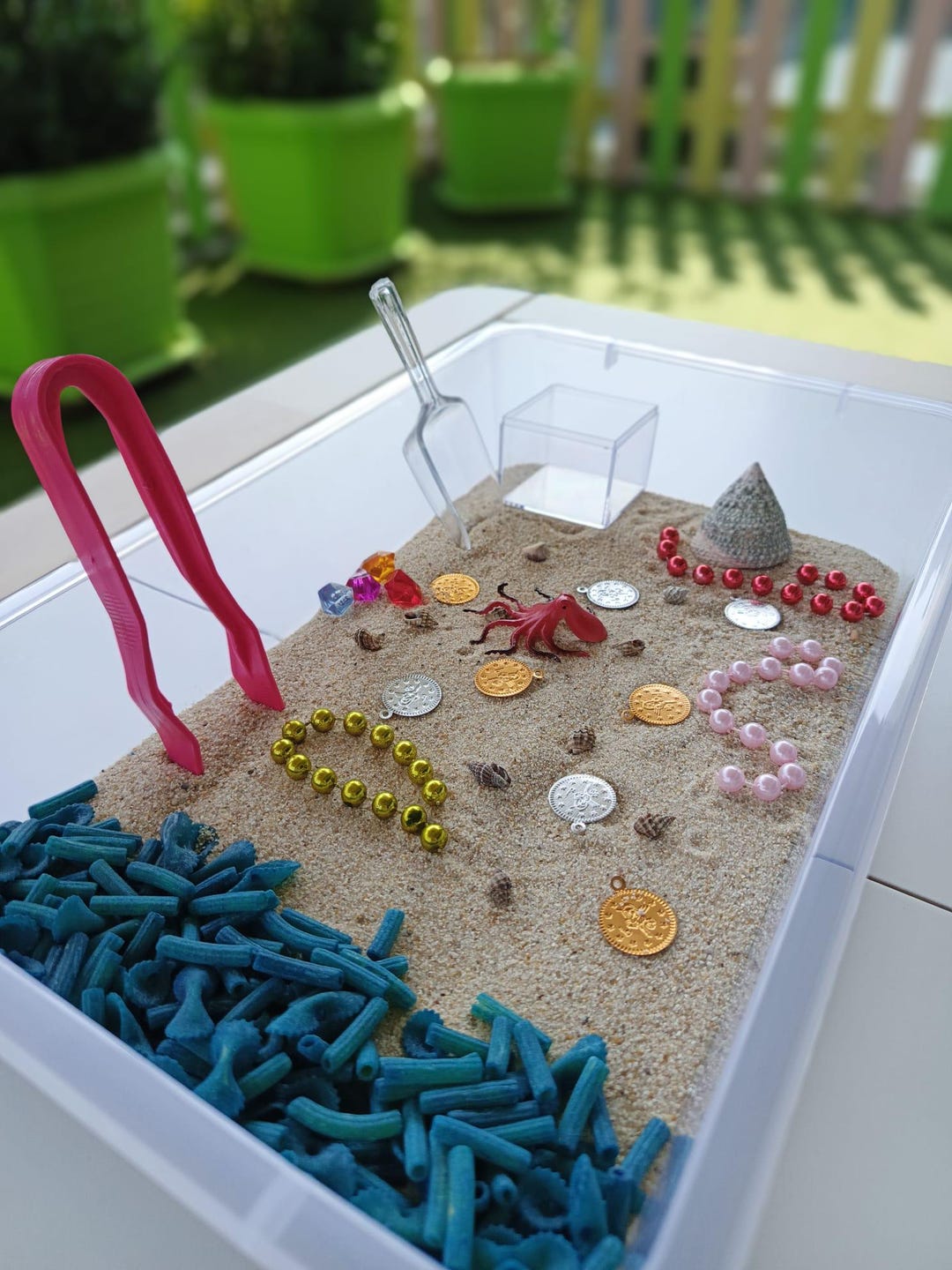 Treasure Island-themed Sensory Play Set – Montessori-inspired ...